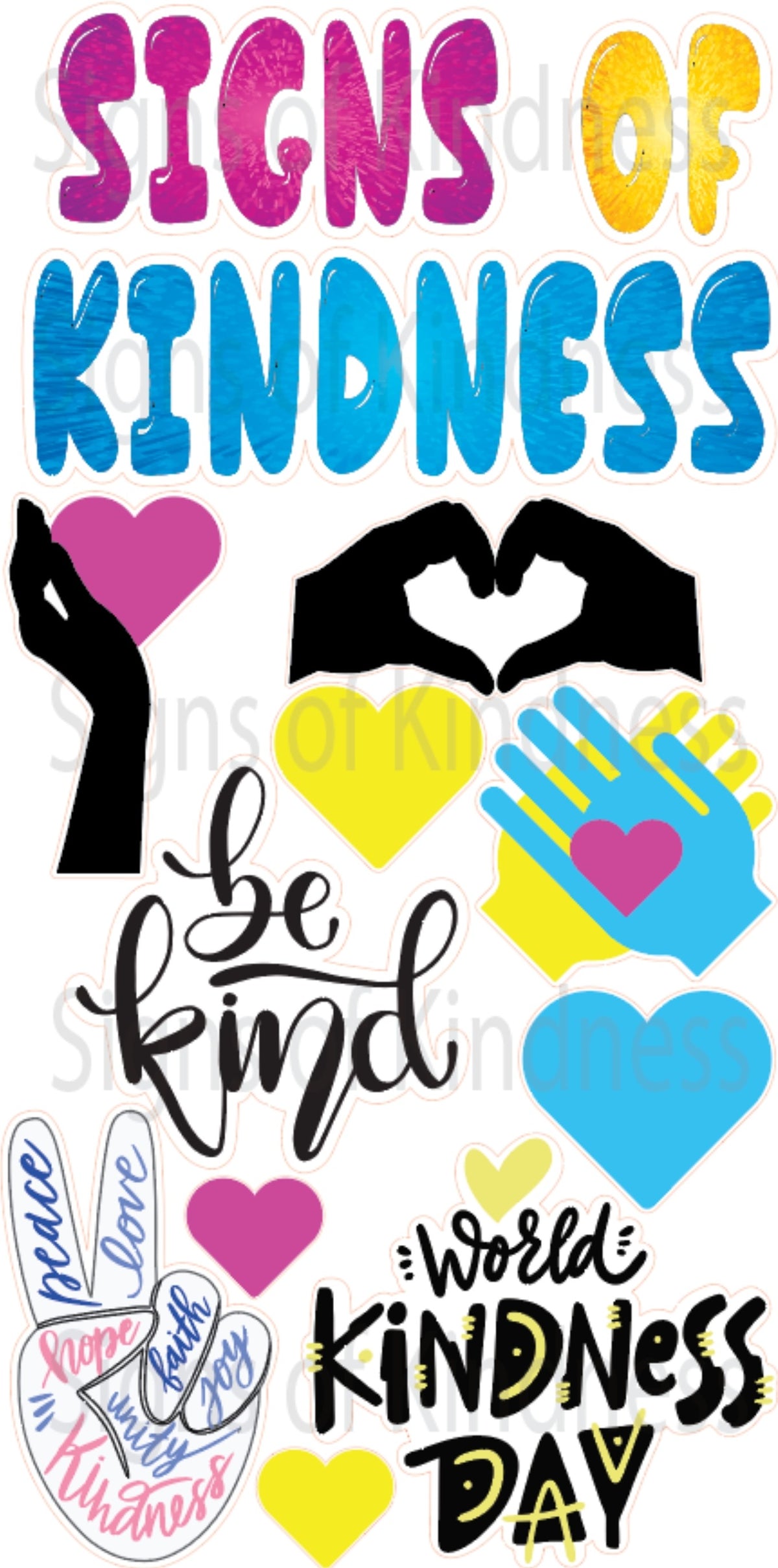 Signs of Kindness — Yard Card Depot LLC