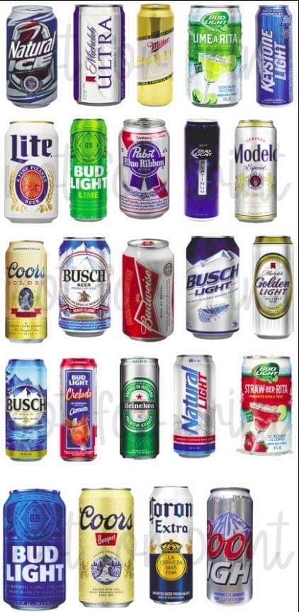 Beer Cans — Yard Card Depot LLC
